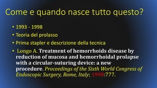 stapled hemorroidopexy | PPT