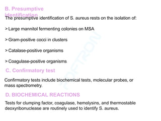 Staphylococcus aureus - Jahnvi arora (11228108) , mmdu, mullana .pptx