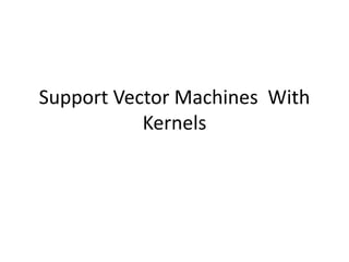 Support Vector Machines is the the the the the the the the the | PPT