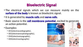 S-2 Sources of Biomedical signals unit 1 | PPT