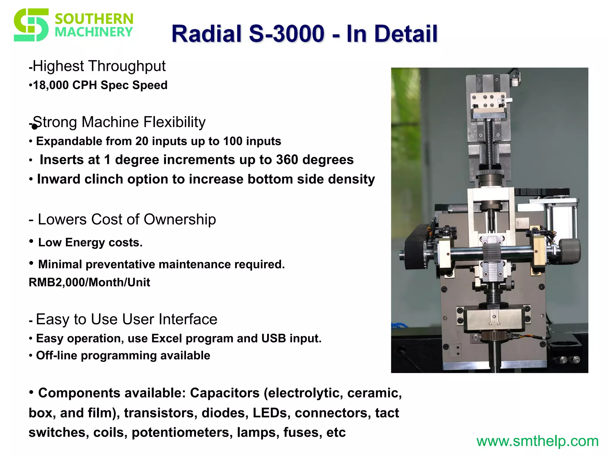 S 3000 radial inserter | PDF