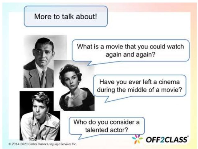 A Free ESL Lesson Plan on Cinema | PPTX