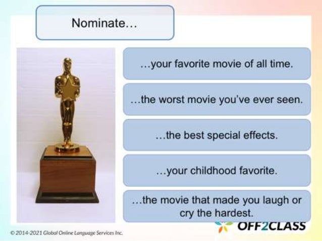 A Free ESL Lesson Plan on Cinema | PPTX