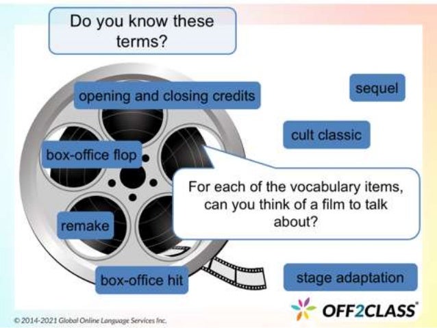 A Free ESL Lesson Plan on Cinema | PPTX