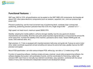 S 320 semi-auto smt line for led lights | PPT