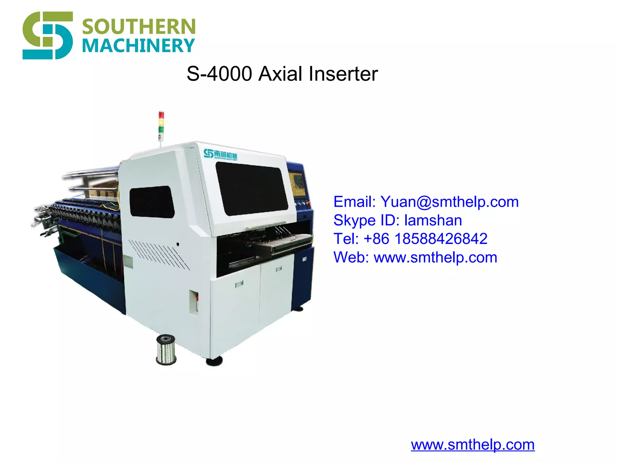 AI SMT/S-4000 Axial Inserter | PPT