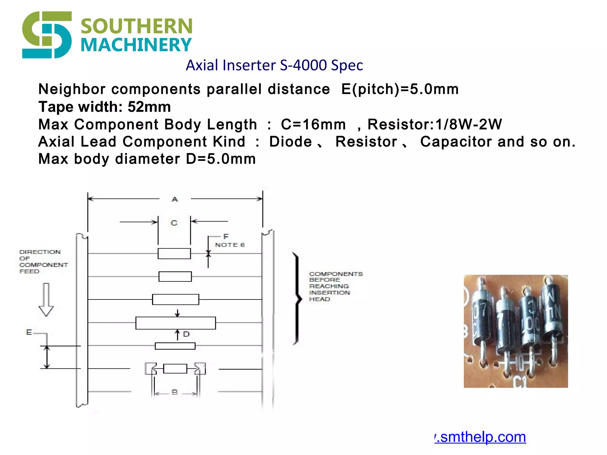 AI SMT/S-4000 Axial Inserter | PPT