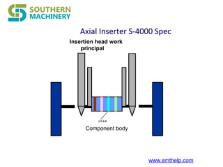 AI SMT/S-4000 Axial Inserter | PPT