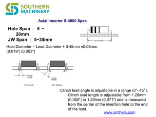 AI SMT/S-4000 Axial Inserter | PPT