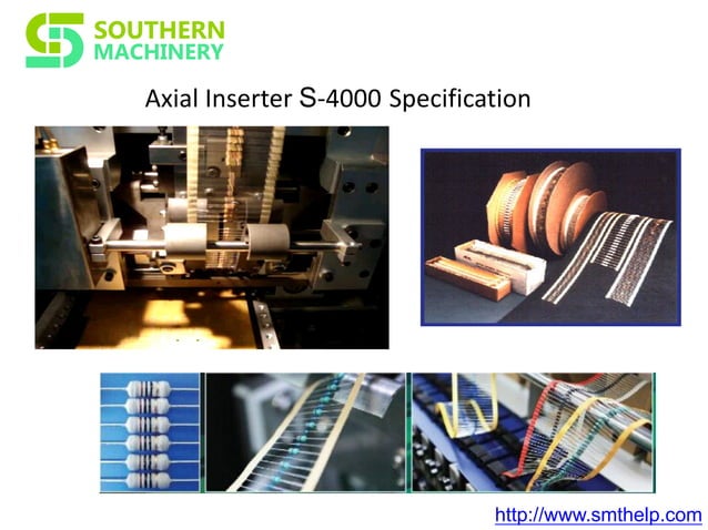S-4000 axial inserter machine | PPT
