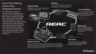 Roland S-4000M: REAC Merge Unit | PDF | Digital Audio | Computer ...