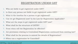 S 5-Registration under GST | PPT
