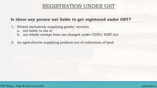 S 5-Registration under GST | PPTX