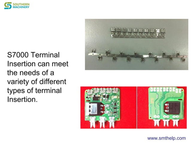 Easy way to Auto insert terminal component to PCB | PPT