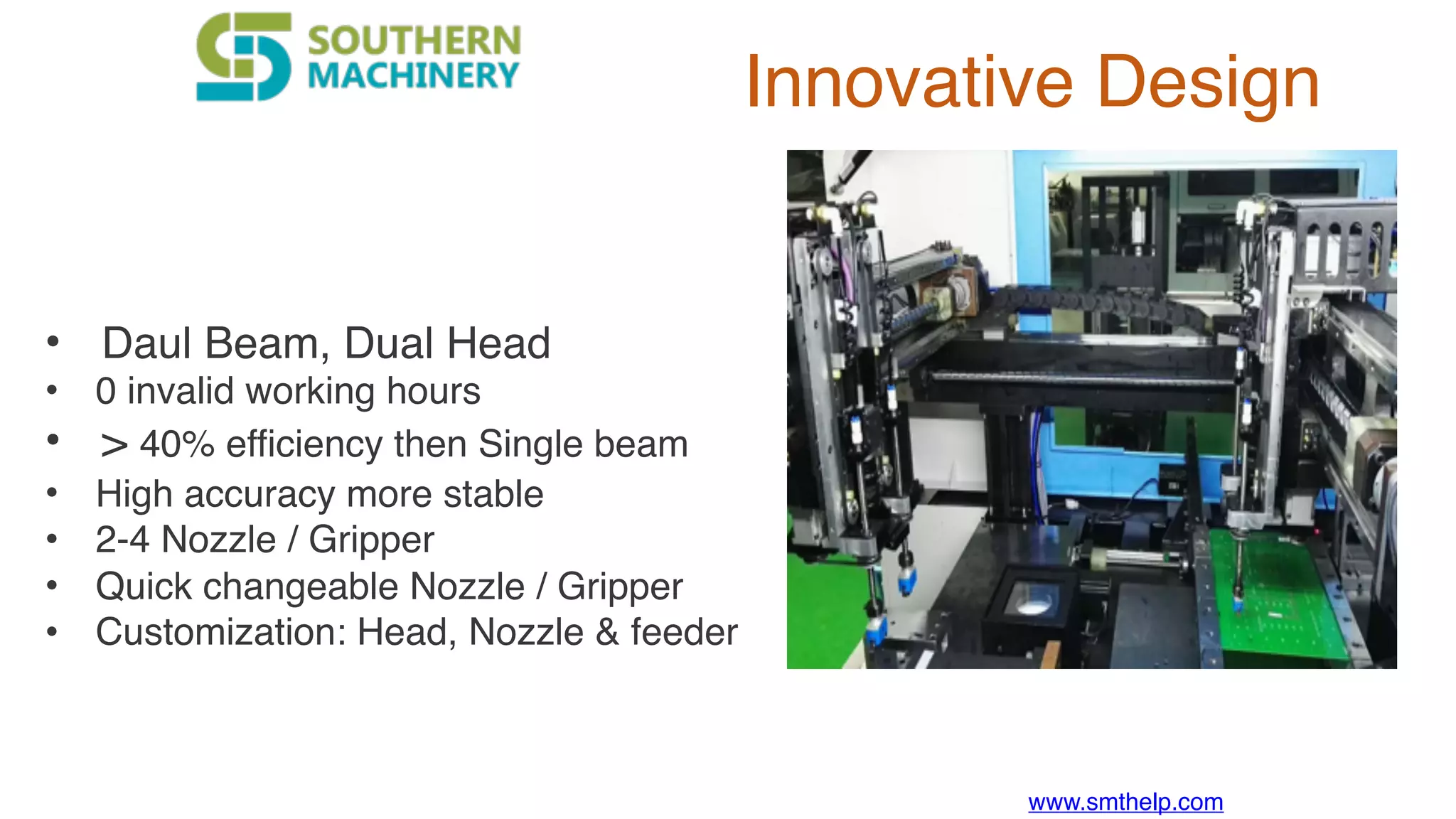 S 7350 dual beam odd form insertion machine -- Made in China | PPT