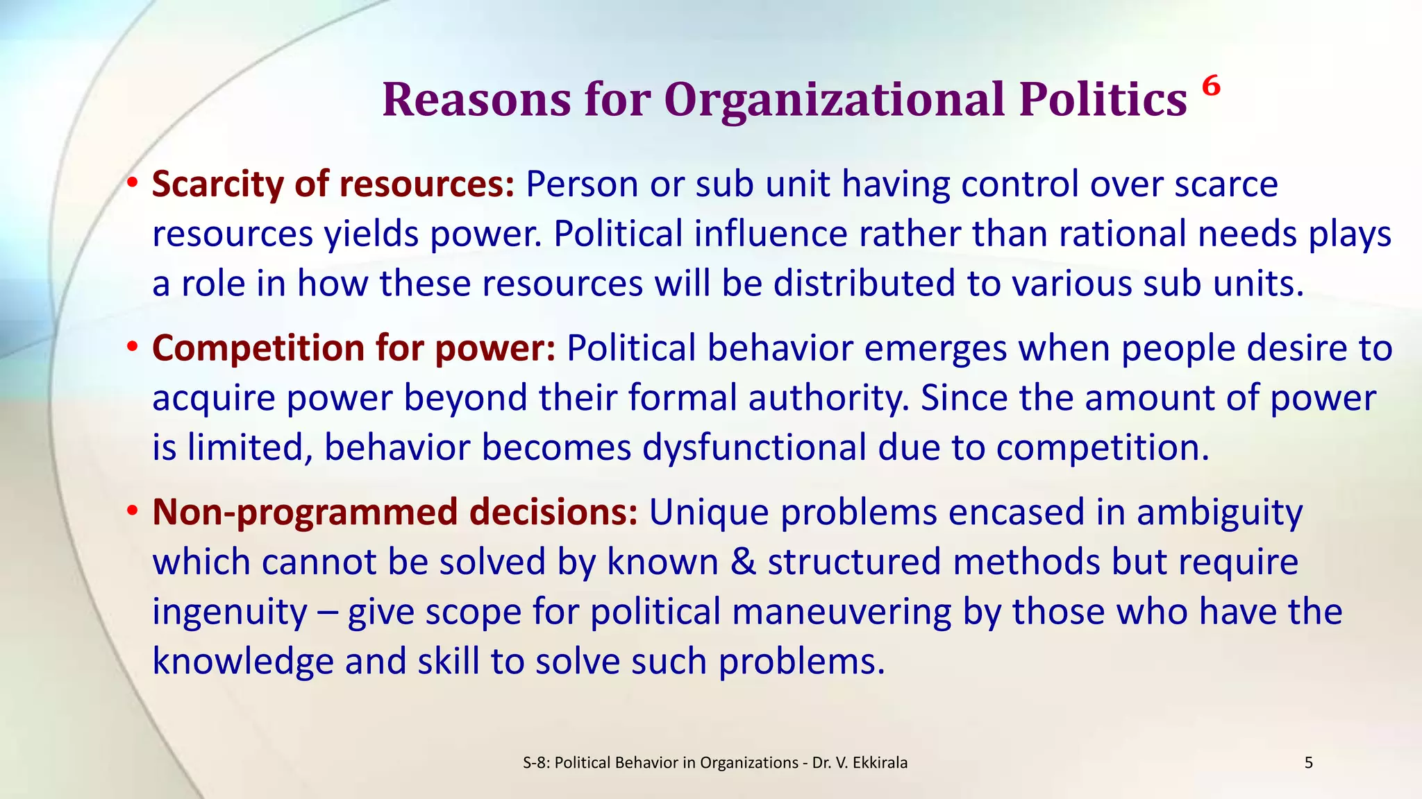 S 8. Political Behavior | PPTX