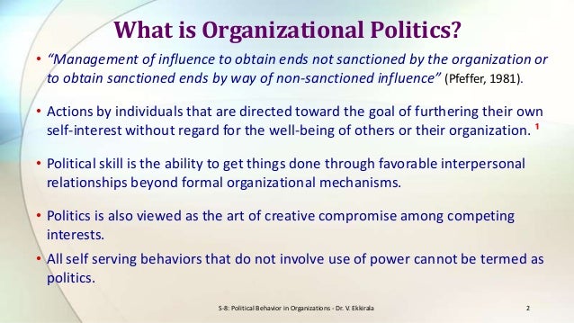 S 8. Political Behavior