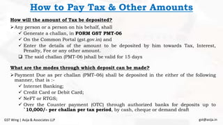 S 8- Payment of GST | PPTX
