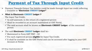 S 8- Payment of GST | PPTX