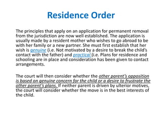 Lecture 4 Children Act | PPTX