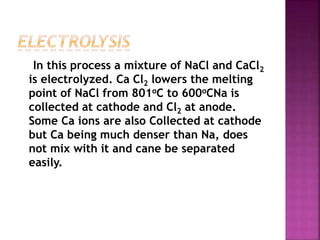 S block elements | PPT