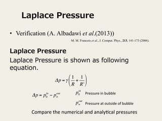 Setting and Usage of OpenFOAM multiphase solver (S-CLSVOF) | PDF