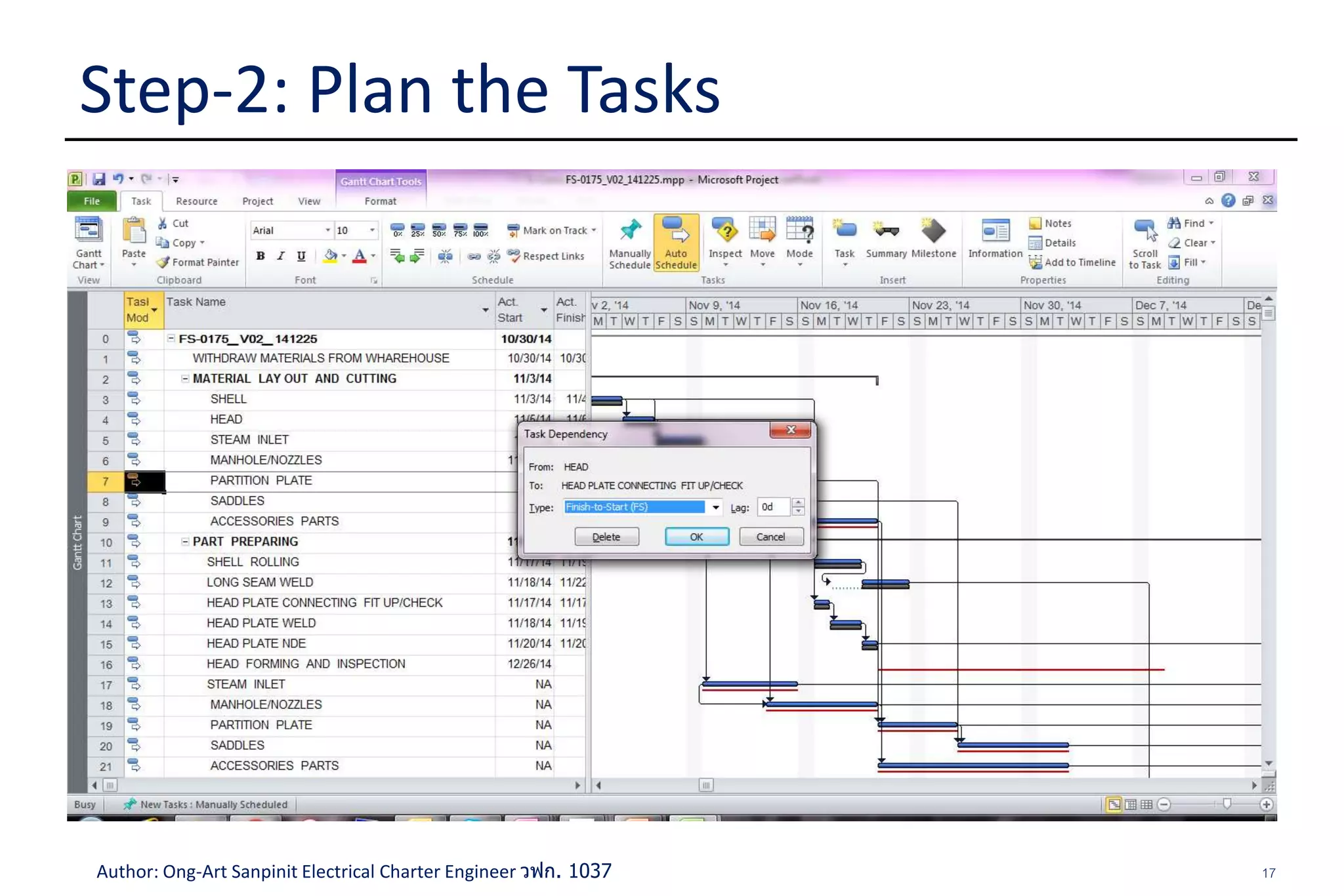 How to Create S-Curve by MS Project 2010 | PPSX