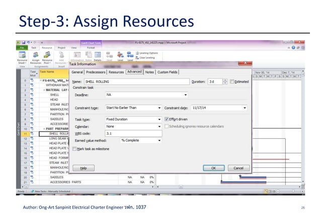 How to Create S-Curve by MS Project 2010 | PPSX | Civil Engineering ...