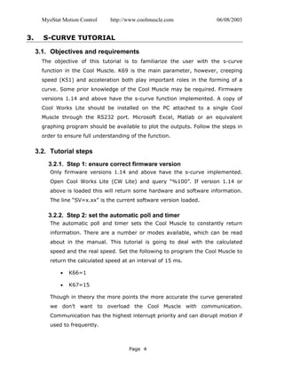 S curve tutorial1 | PDF
