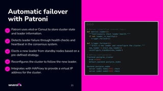 PostgreSQL on AWS Aurora/Azure Cosmos VS EC2/Azure VMs | PPT