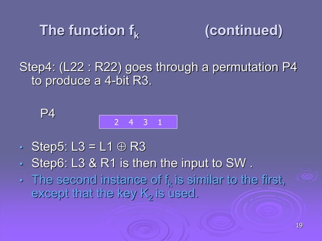 S-DES.ppt | Programming Languages | Computing