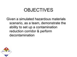 HAZAT TECHNICIAN DECONTAMINATION | PPT