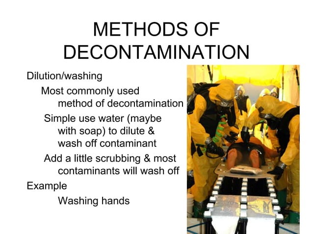 HAZAT TECHNICIAN DECONTAMINATION | PPT