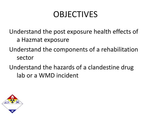 HAZMAT SAFETY OFFICER NFPA COMPLIANT | PPT | Medical Health