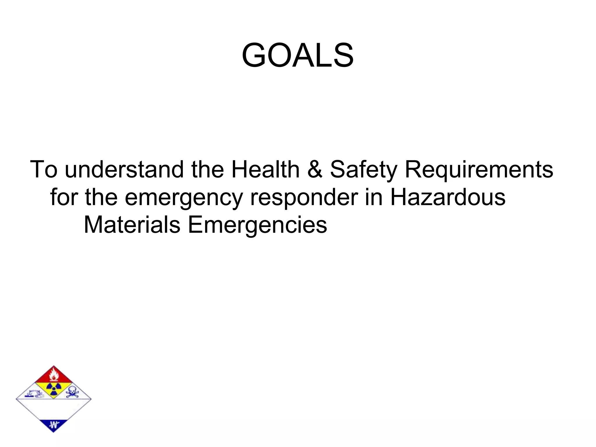 HAZMAT TECHNICIAN HEALTH & SAFETY NFPA COMPLIANT | PPT