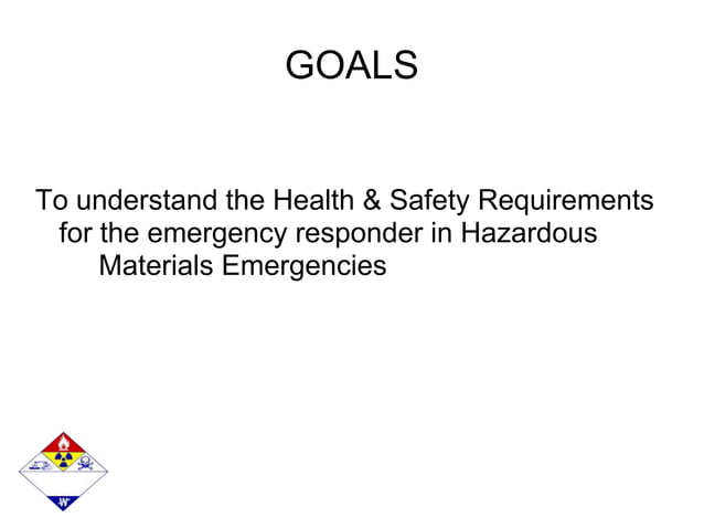 HAZMAT TECHNICIAN HEALTH & SAFETY NFPA COMPLIANT | PPT