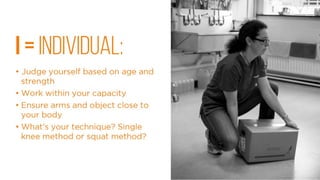 How To Lift And Carry Without Breaking Your Back | PPT