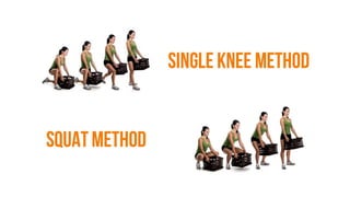 How To Lift And Carry Without Breaking Your Back | PPT