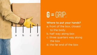 How To Lift And Carry Without Breaking Your Back | PPT