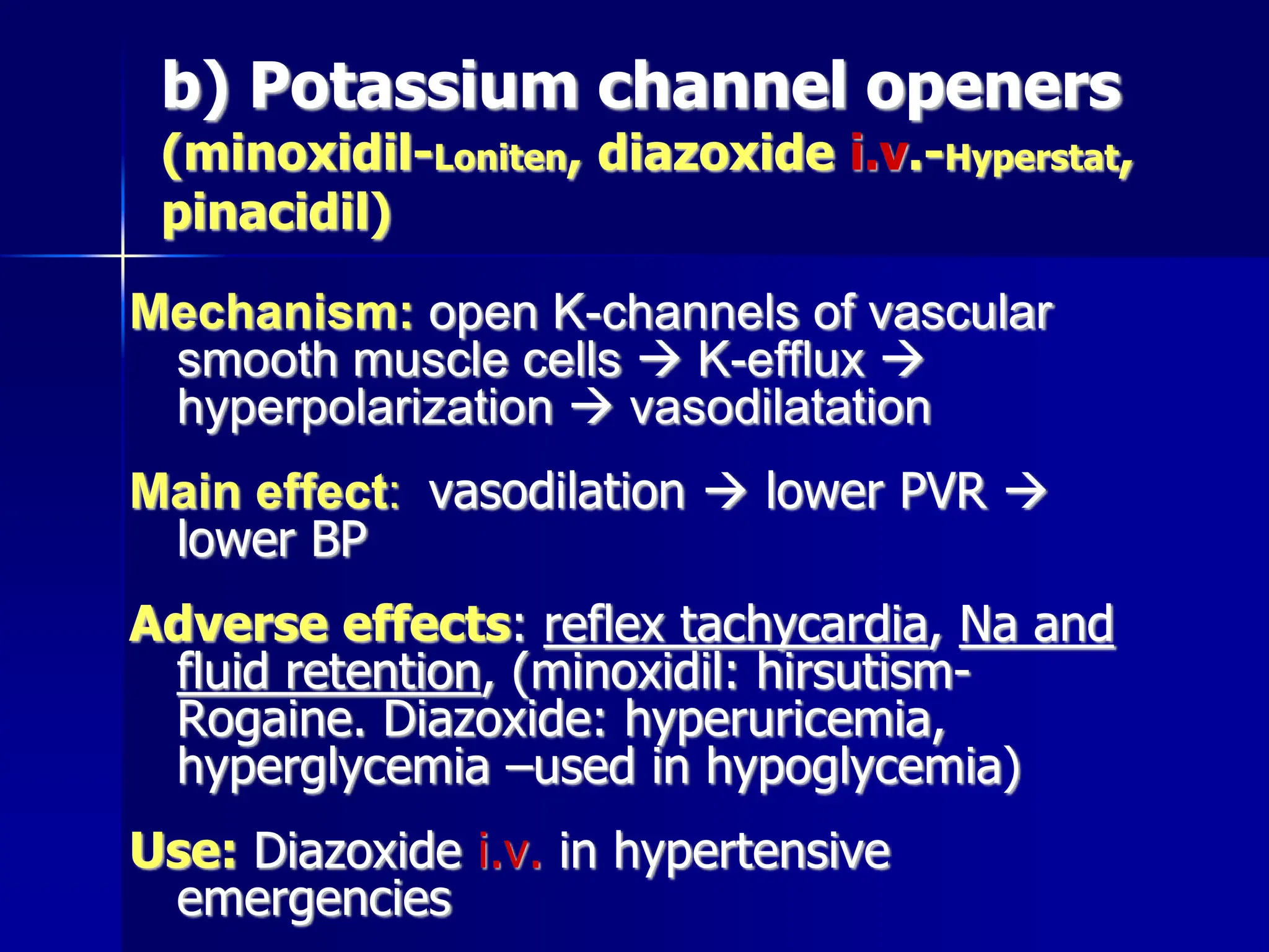 Antihypertensive Agents Drugs Classification | PPT