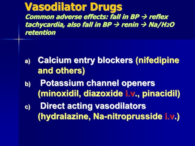 Antihypertensive Agents Drugs Classification | PPT