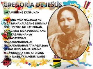 ANG MGA BABAE SA KATIPUNAN