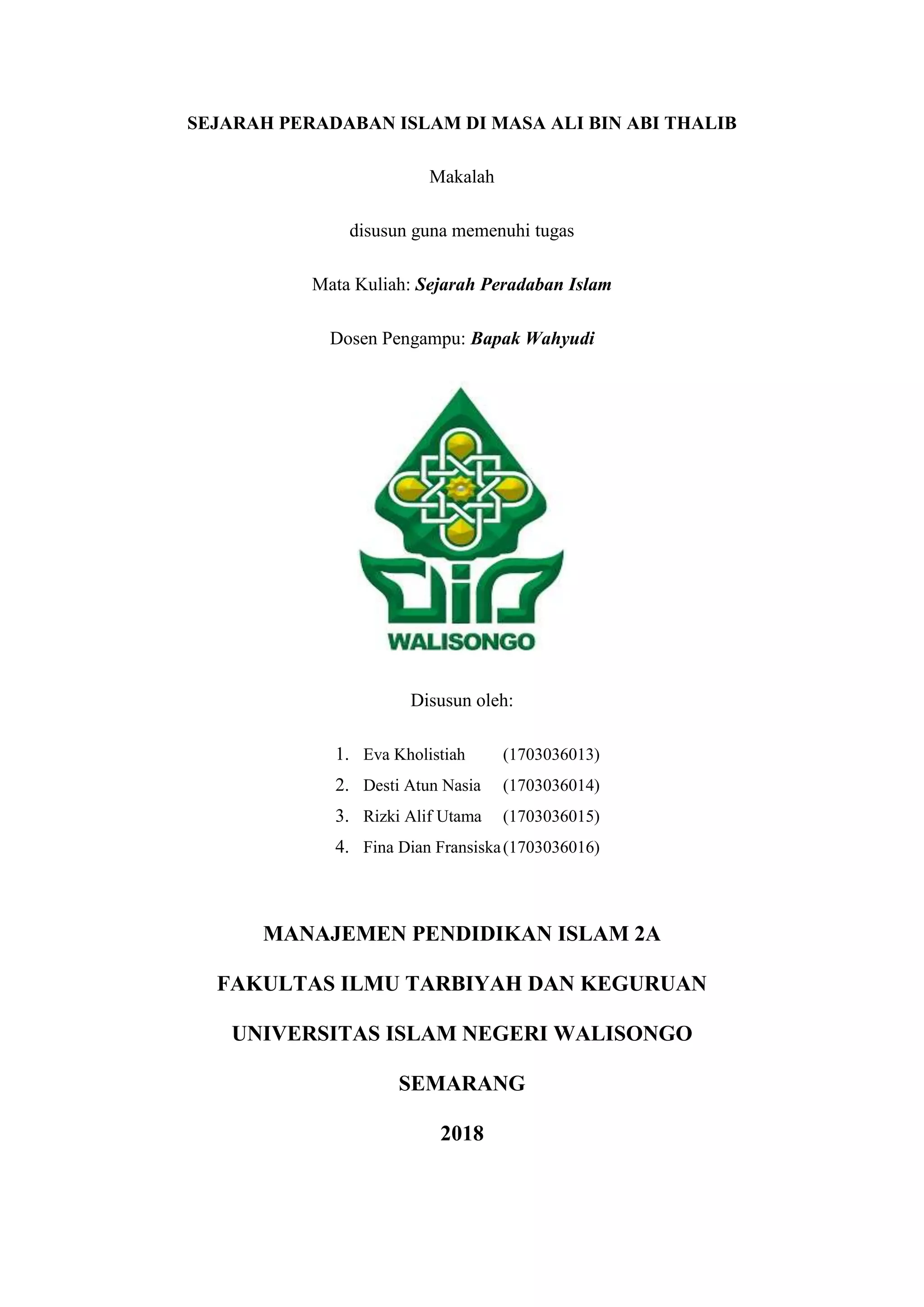 S p-i-pada-masa-ali-bin-abi-thalib | PDF
