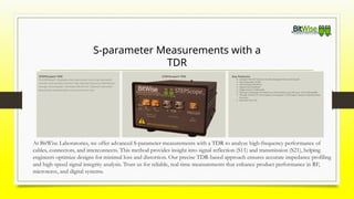 S-parameter Measurements with a TDR.pptx