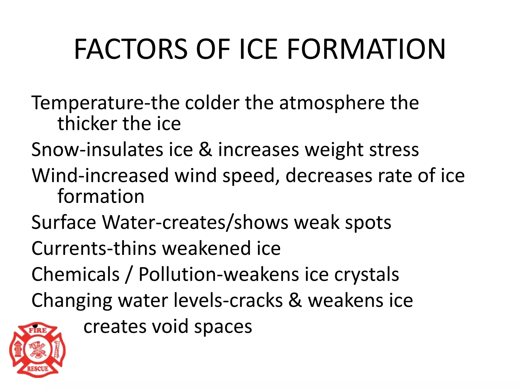 ICE RESCUE AWARENESS NFPA COMPLIANT | PPTX