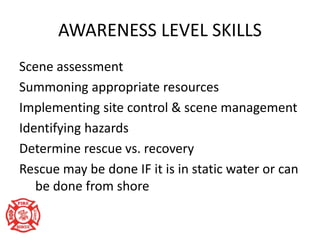 ICE RESCUE AWARENESS NFPA COMPLIANT | PPTX