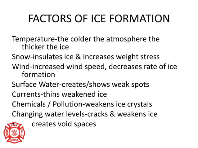 ICE RESCUE AWARENESS NFPA COMPLIANT | PPTX