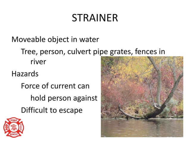 SWIFT/WHITE WATER RESCUE OPERATIONS NFPA COMPLIANT | PPTX