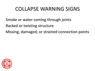 STRUCTURAL COLLAPSE AWARENESS FEMA COMPLIANT | PPTX