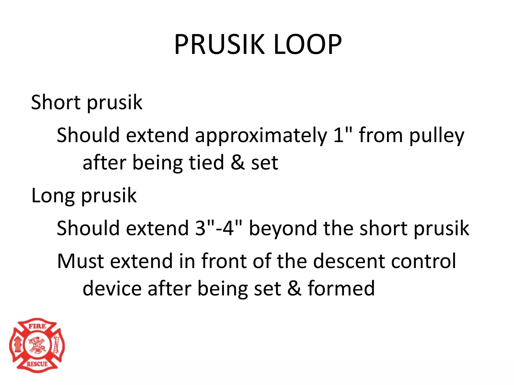 ROPE RESCUE OPERATIONS NFPA COMPLIANT | PPTX